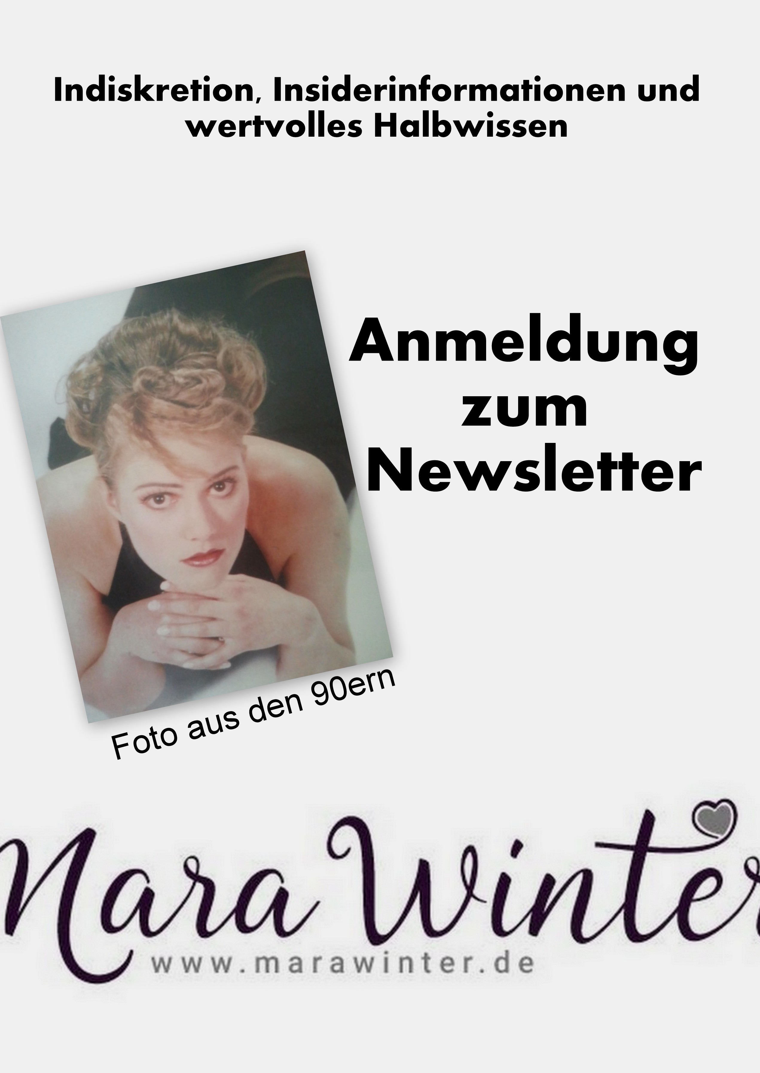 Kein Newsletter mehr | Mara Winter